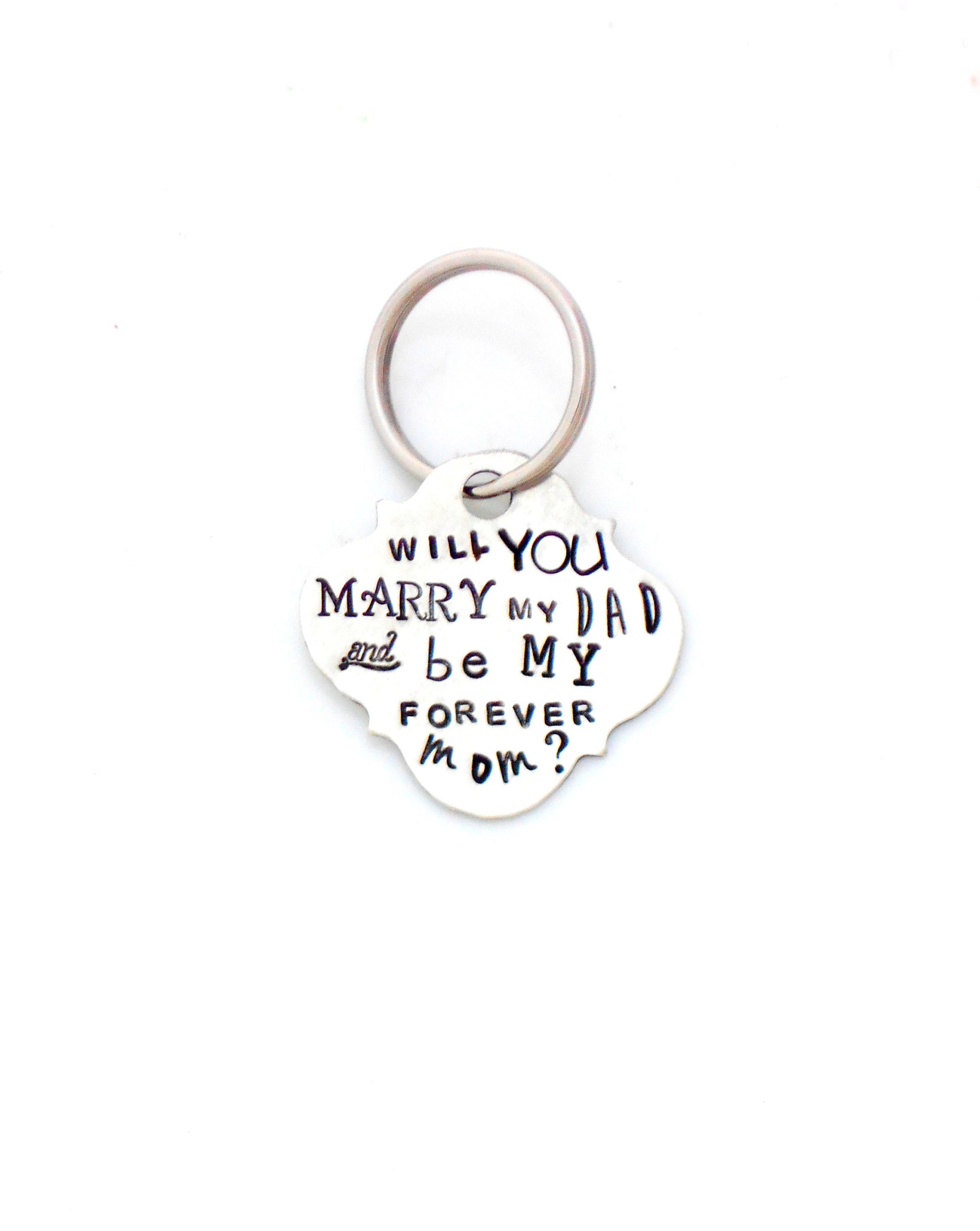 The PUPPY PROPOSAL Pet Tag. He Wants to Know If You Will Say Yes. Hand ...