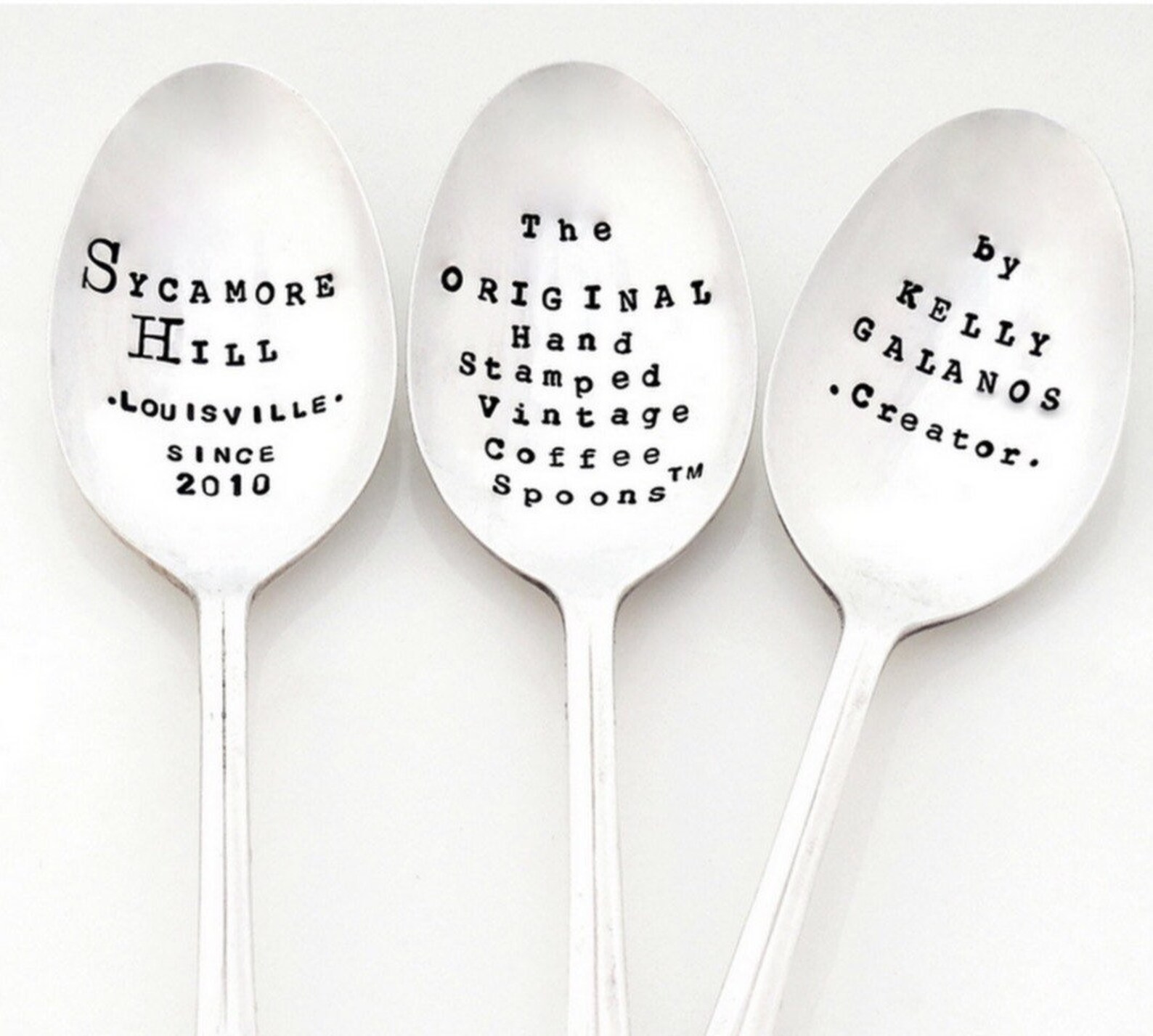 CUSTOM Stamped SPOON. Your Words. the ORIGINAL Hand Stamped - Etsy