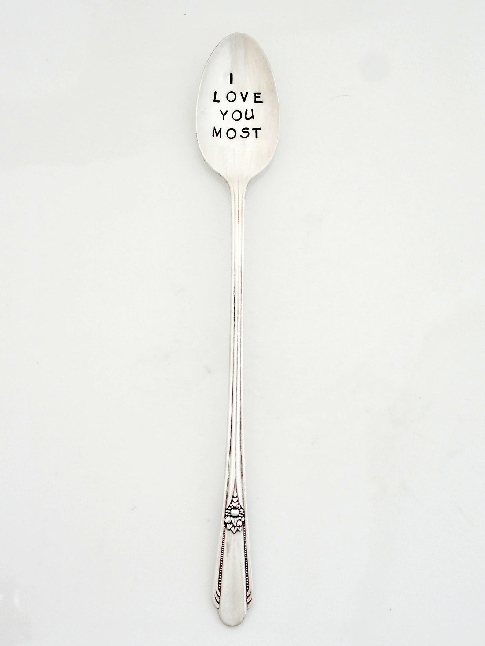 Custom TALL Iced Teaspoon. Stamped SPOON, Iced Teaspoon. the ORIGINAL ...