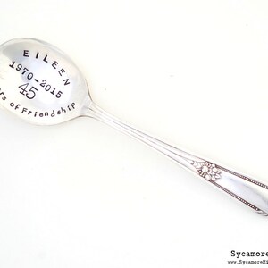 CUSTOM ROUND BOWL Gumbo Soup Spoon. Personalized Tablespoon. the ...