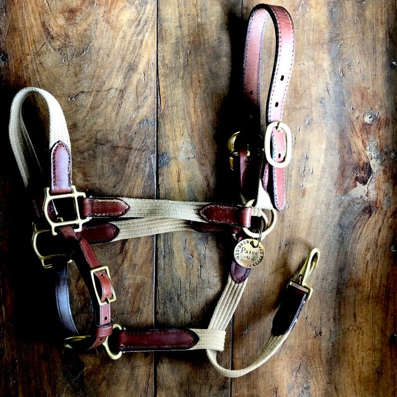 BRIDLE HALTER or TACK Tag. Hand Stamped. Personalized Tags. - Etsy
