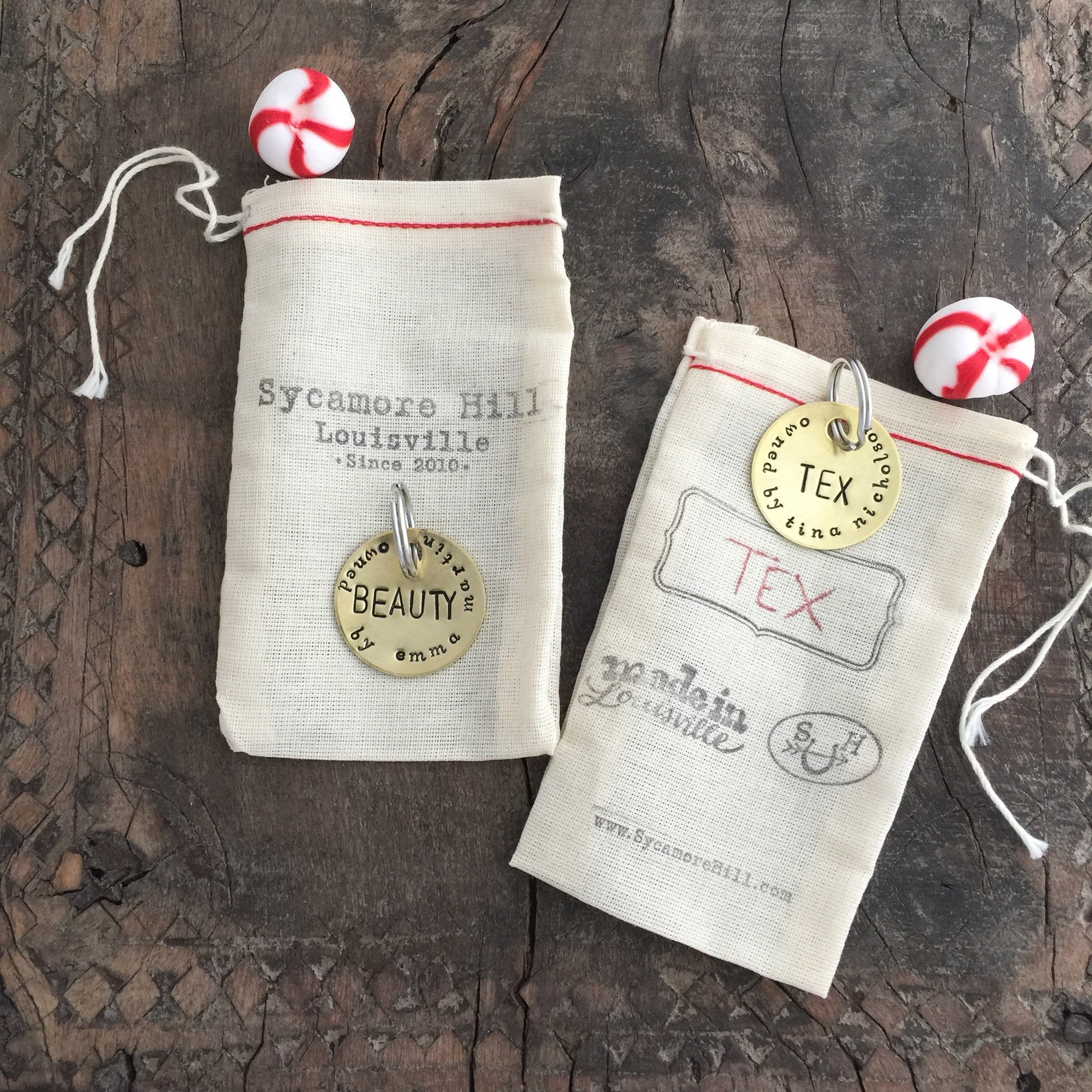 BRIDLE, HALTER or TACK Tag. Hand Stamped. Personalized Tags. Custom ...