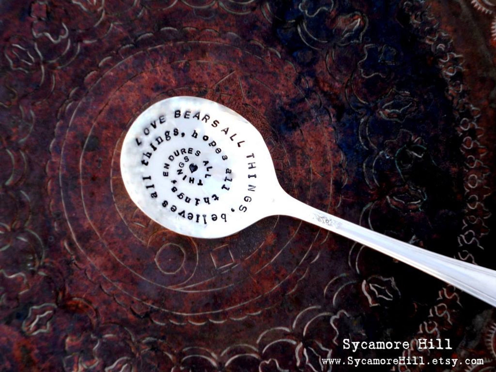 CUSTOM ROUND BOWL Gumbo Soup Spoon. Personalized Tablespoon. - Etsy