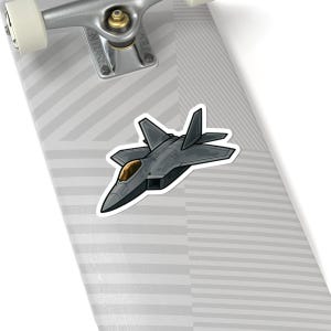 F-22 Raptor Sticker: Military Jet Vinyl Decal - Patriotic Air Force ...