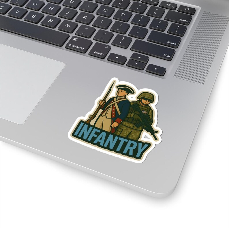 Infantry Sticker – Military Vinyl Decal for Laptop, Water Bottle, or ...