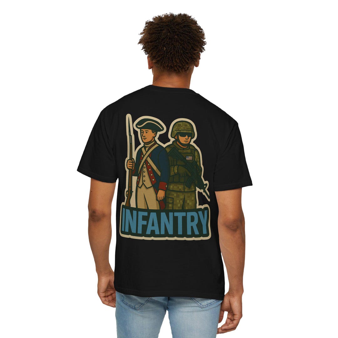 Infantry Military T-shirt – Army Soldier Tee for Men & Women | Veteran ...