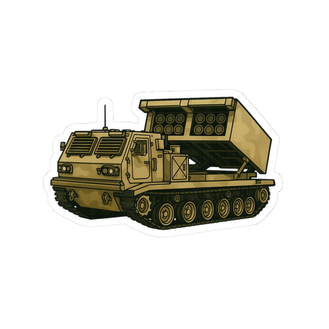 MLRS Sticker – Military Vinyl Decal for Laptop, Water Bottle, or Car ...