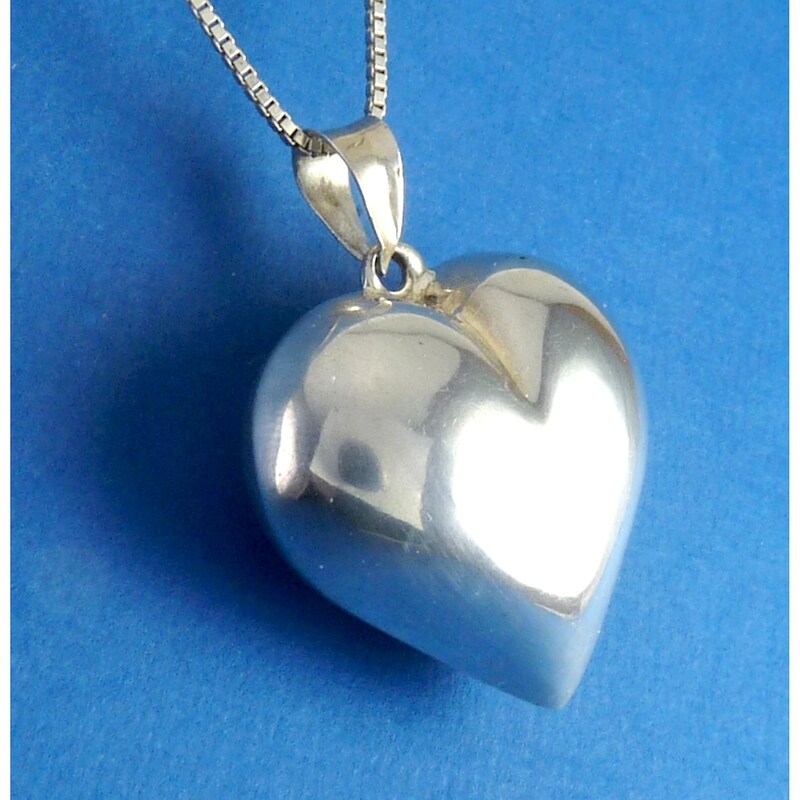 Large Silver Pendant - Etsy