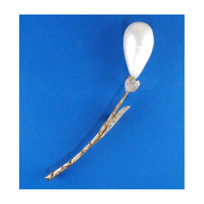 Vendome Rhinestone Brooch - Etsy