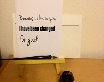 Wicked Thank You Card - Etsy