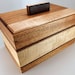 Modern Style Lift-top Box. Handmade Box. Artisan Box. 9.25 X 6 X 5 ...