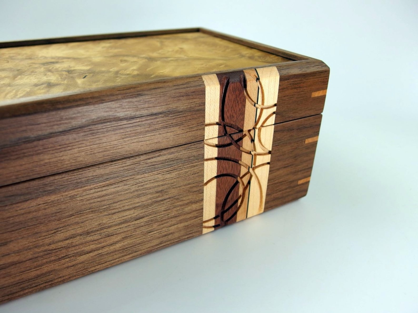 Artisan Handcrafted Box High-end Keepsake Memory Box Handmade Wooden ...