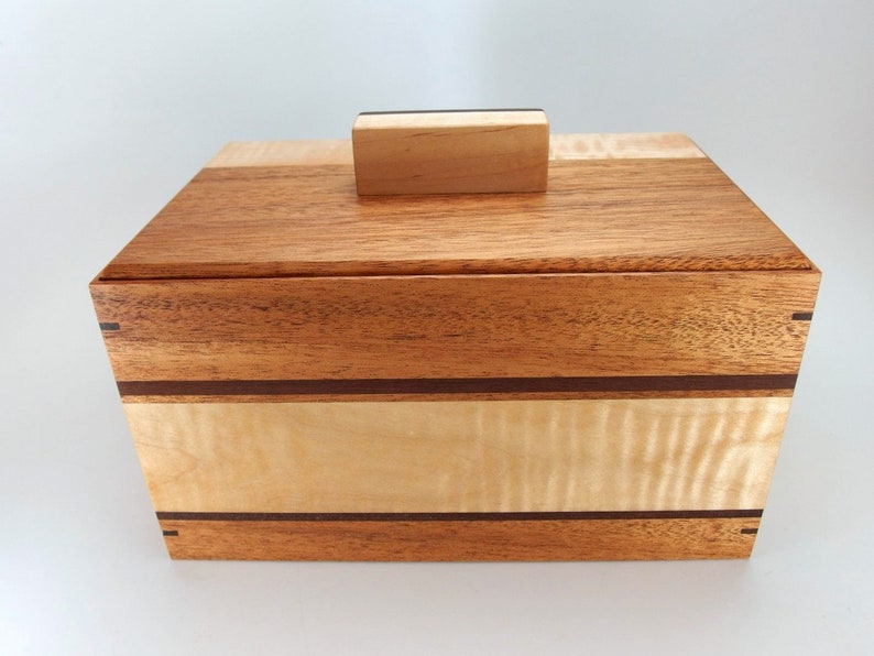 Modern Style Lift-top Box. Handmade Box. Artisan Box. 9.25 X - Etsy