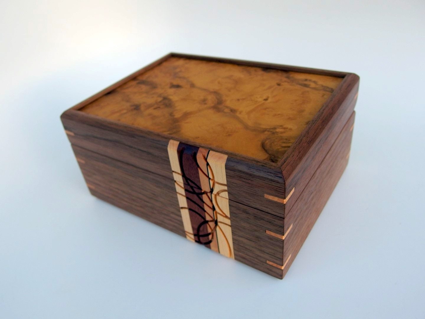 Artisan Handcrafted Box High-end Keepsake Memory Box Handmade Wooden ...