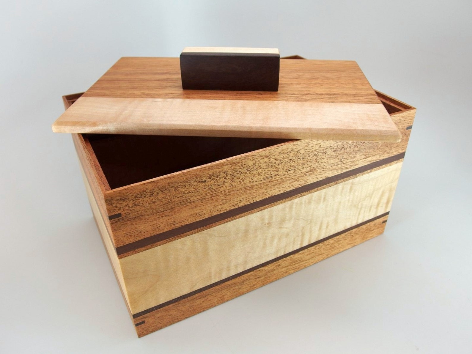 Modern Style Lift-top Box. Handmade Box. Artisan Box. 9.25 X | Etsy
