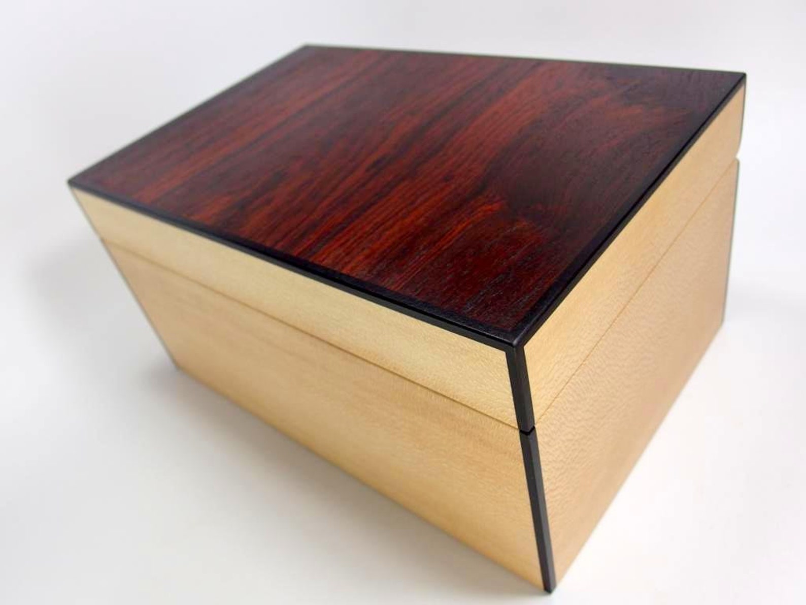 Finely Crafted Handmade Box. High-End Keepsake Memory Box. 10 | Etsy