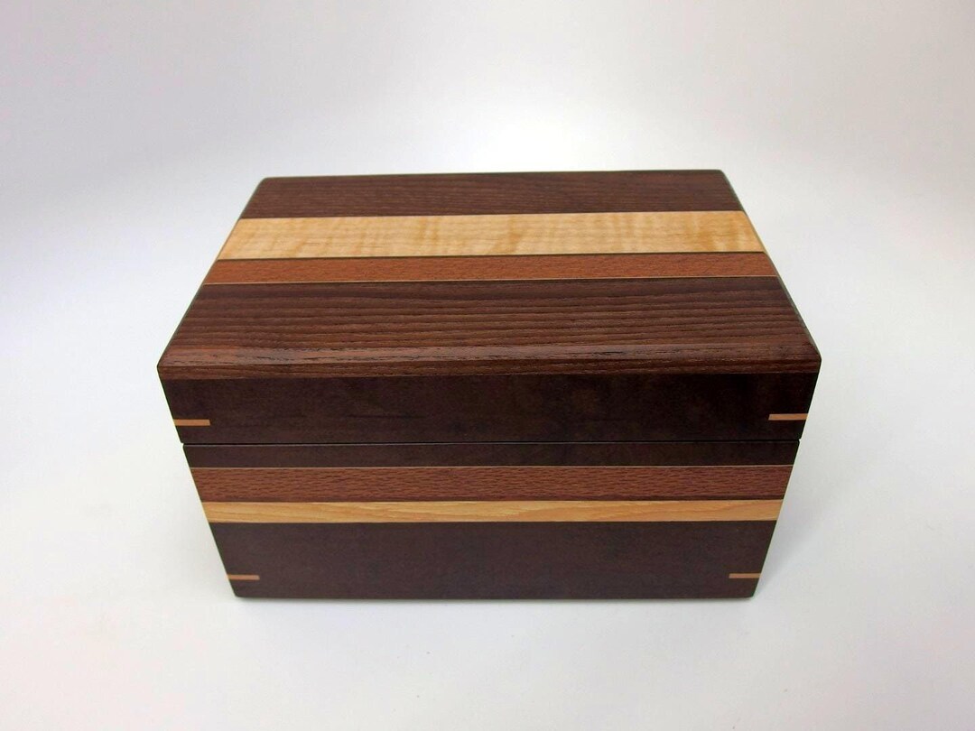 Artisan Handcrafted Box High-end Keepsake Memory Box Handmade Wooden ...
