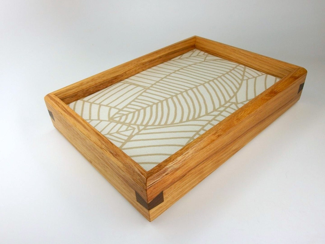 Dovetailed Valet Box Tray for Keys Wallet Dresser Tray Entry Way Tray ...