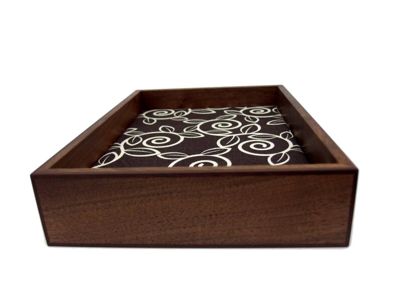 Luxury Valet Tray for Keys Wallet. 10 X 7.5 X 2. Dresser Box. High-end ...