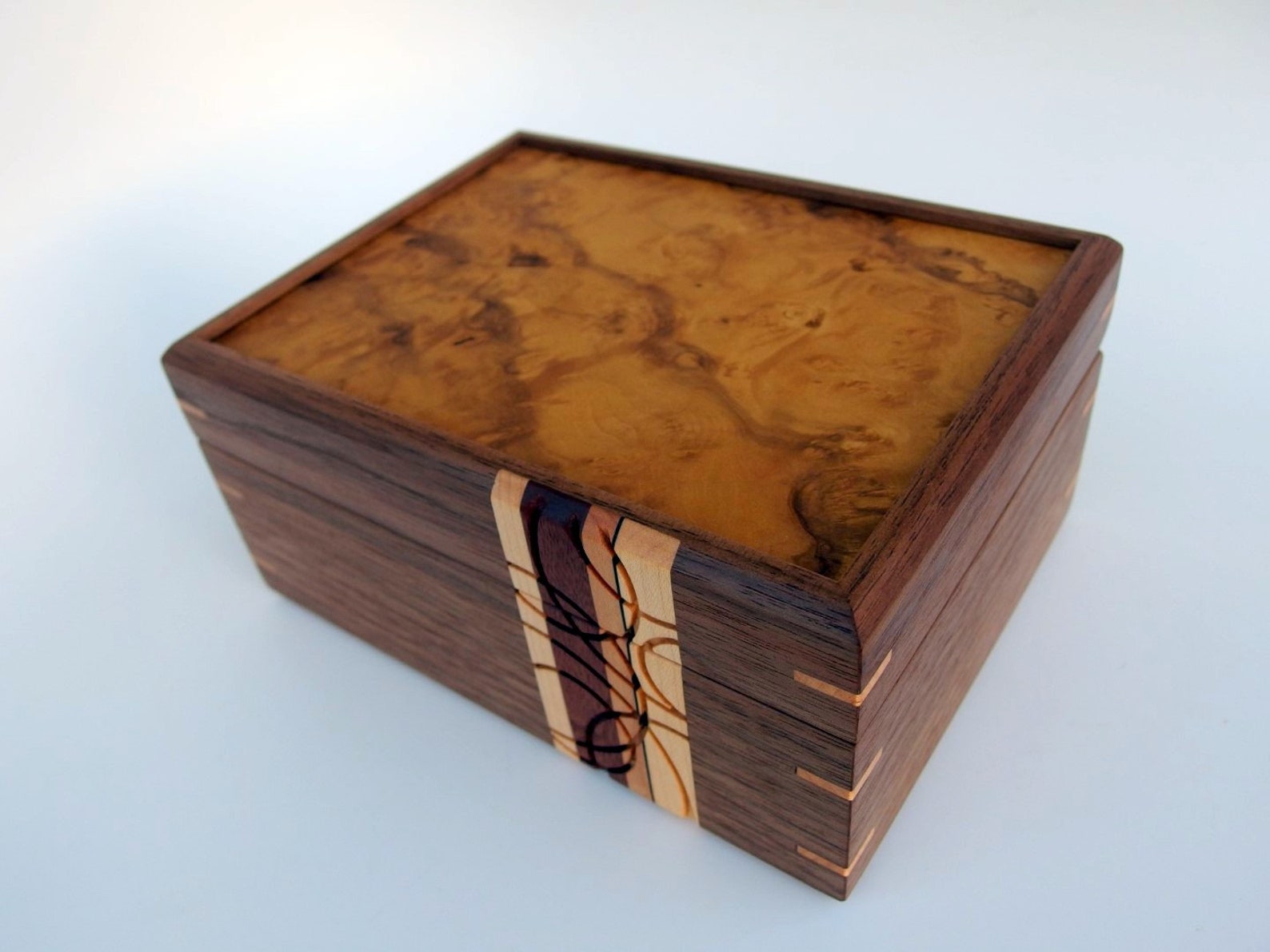 Artisan Handcrafted Box High-end Keepsake Memory Box Handmade Wooden ...