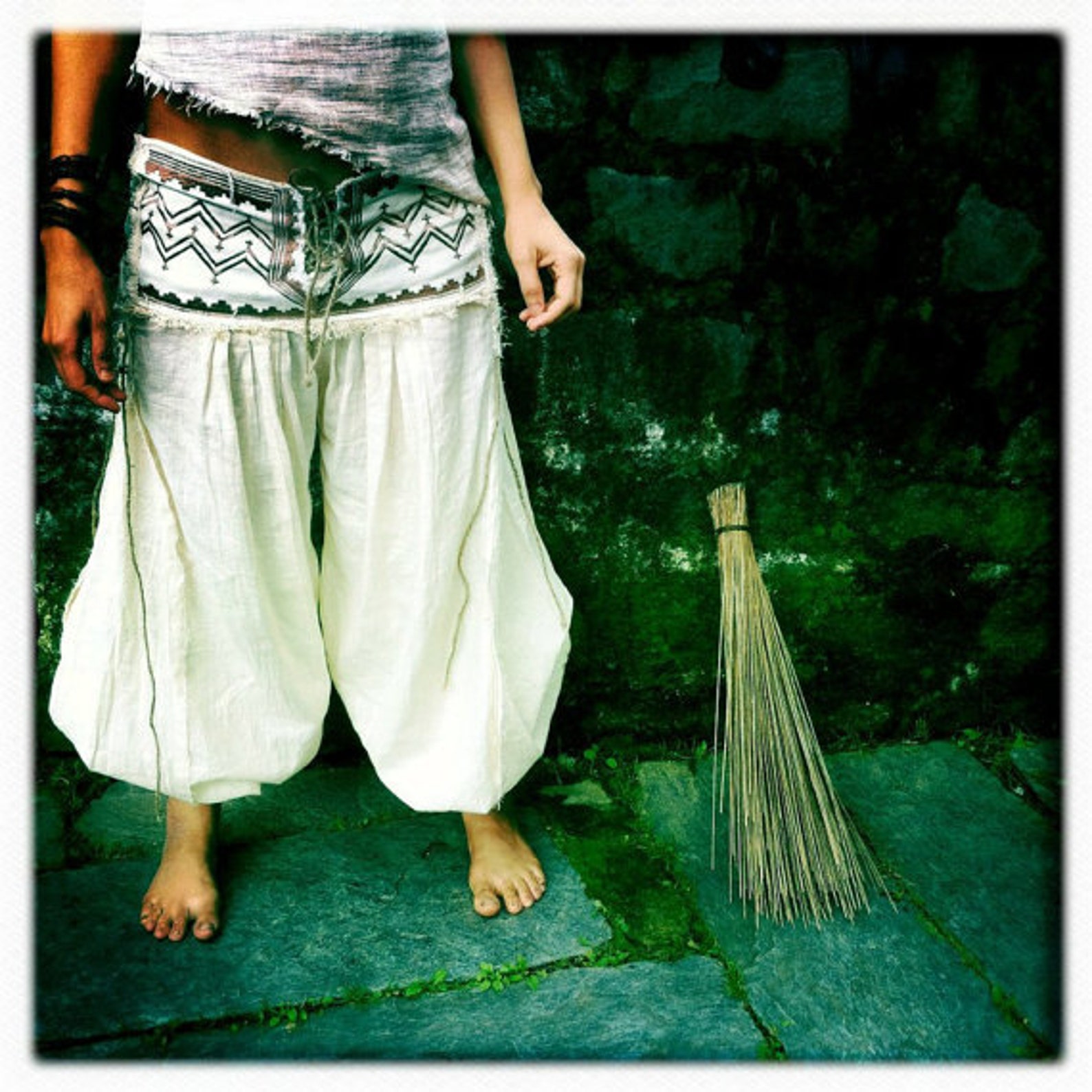 Aladdin Pants Native American Inspired Clothing Women Summer - Etsy