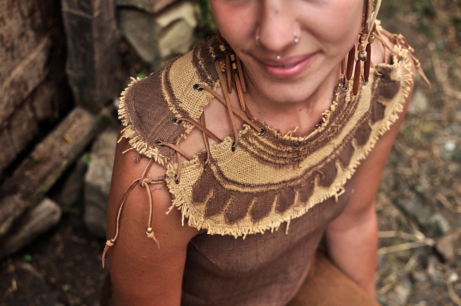 Tribal Top Fair Trade Clothing Barbarian Top Ethnic Top - Etsy