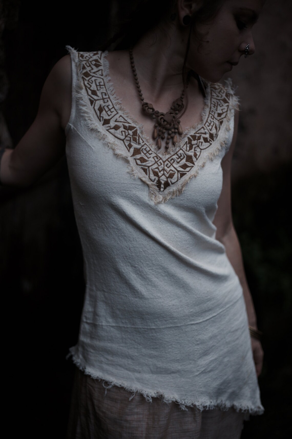 Pixie Long Top Native Tunic Top Embroidery Shirt Tribal - Etsy