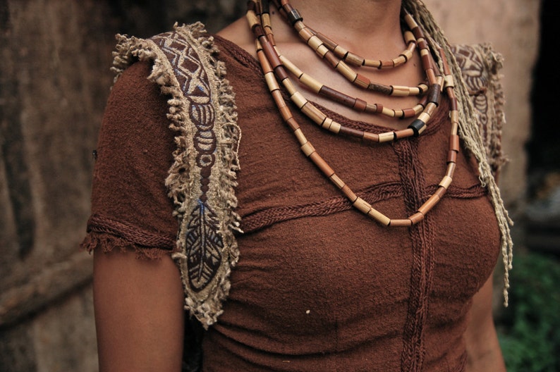 Native American Style Bag Raw Silk Backpack Earthy Linen - Etsy