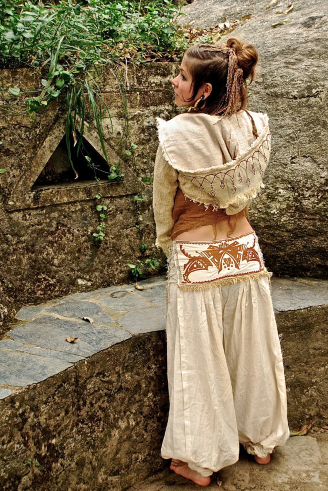 Aladdin Pants Native American Inspired Clothing Women Summer - Etsy