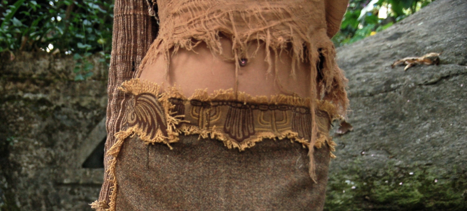 Woolen Long Skirt Aztec Skirt Mayan Embroidery Clothing - Etsy