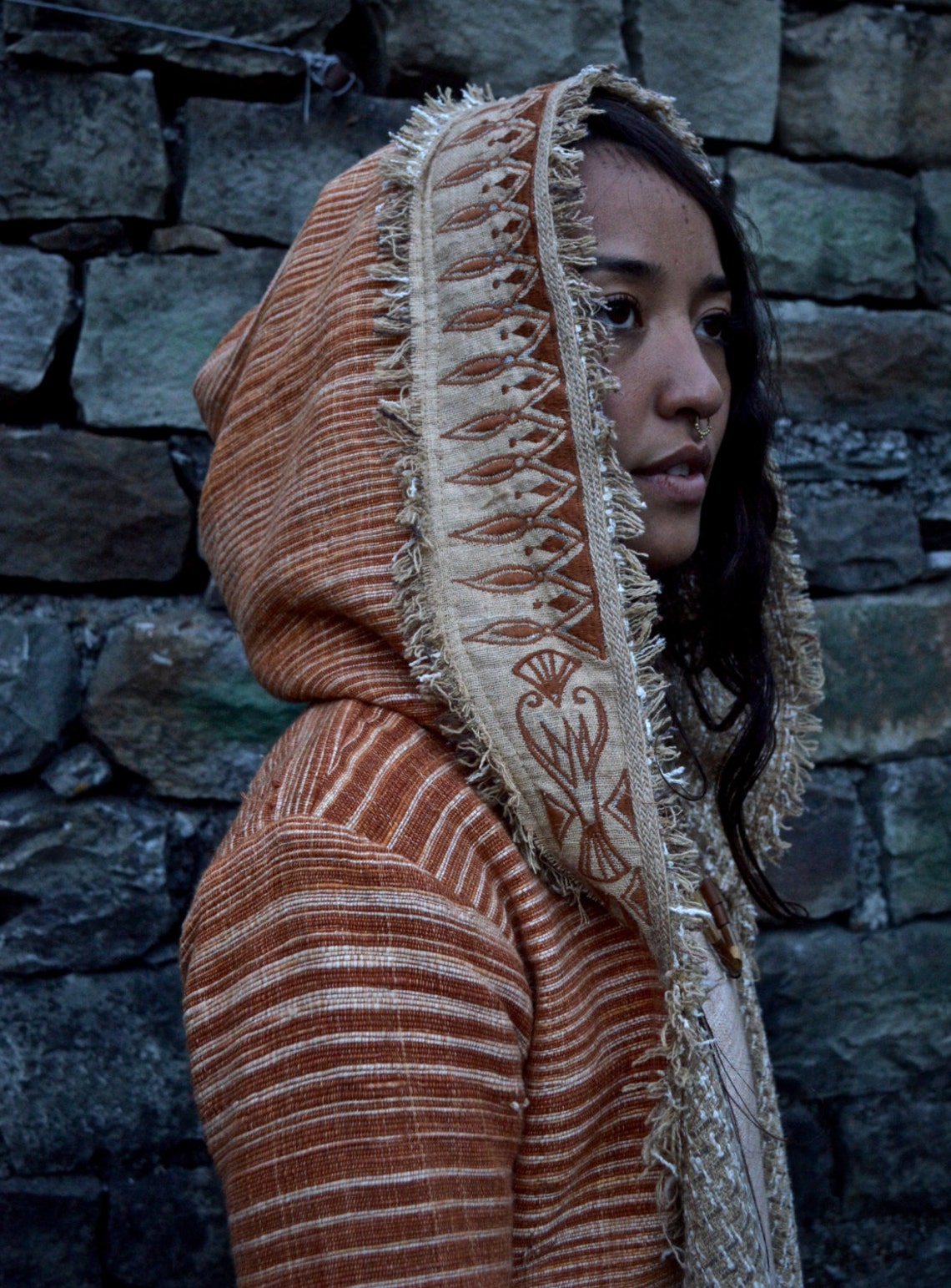 Gypsy Coat, Womens Tribal Coat, Egyptian Clothing, Khadi Coat ...