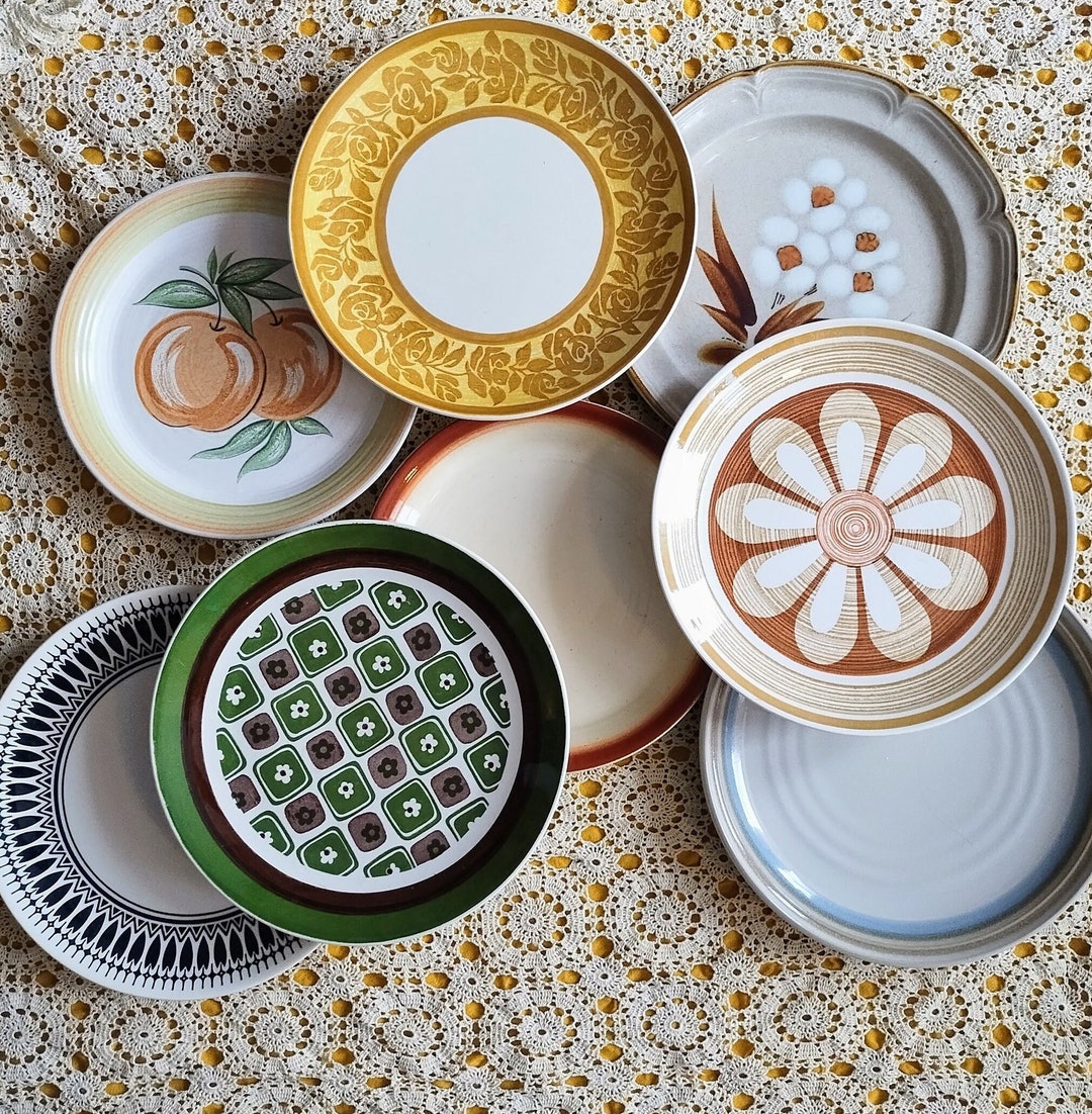 Pick Your Platter! Vintage 60s/70s Eclectic Stoneware/ironstone Chop ...