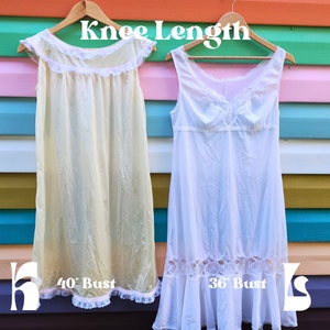 Pick Your Nylon Nightie! Vintage 50s/60s/70s Lace Nylon Lingerie Range ...