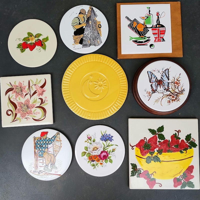 Ceramic Trivet - Etsy