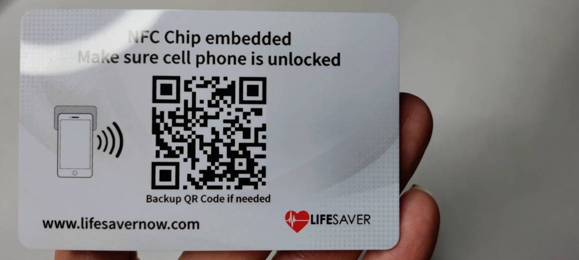 NEW Digital Emergency Medical Card - Etsy