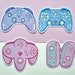 HOLOGRAPHIC Gaming Controller Die Cut Sticker Set - Pack of 4 - Cut'e ...
