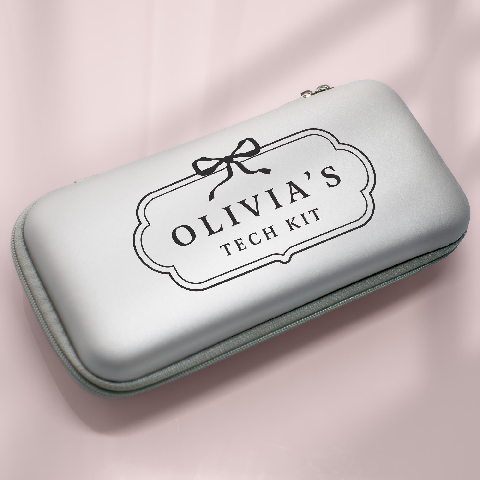 Personalized Tech Organizer for Women Travel Cord Pouch Aesthetic ...