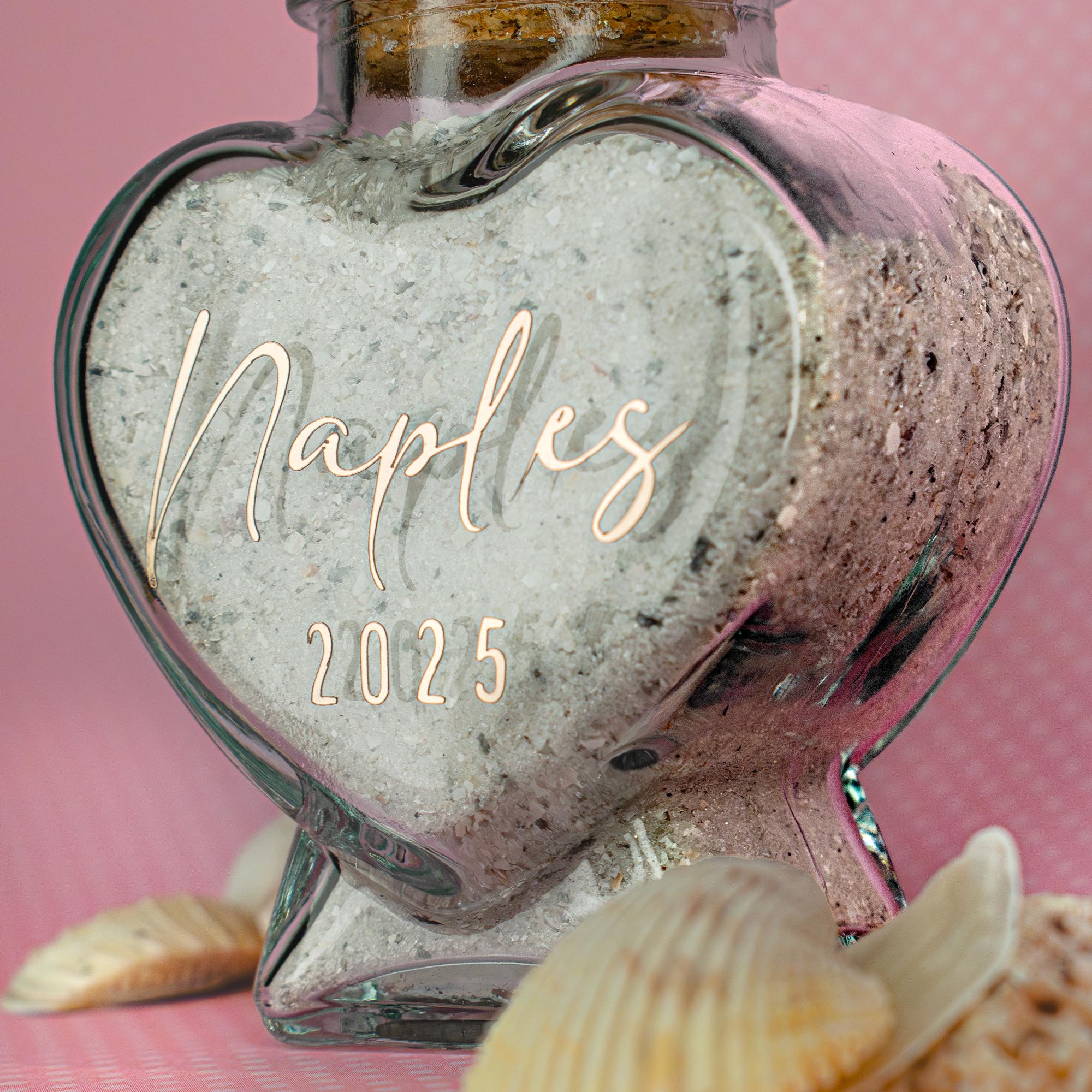 Vacation Beach Keepsake Sand Bottle Memory Jar Personalized Sand Gift ...