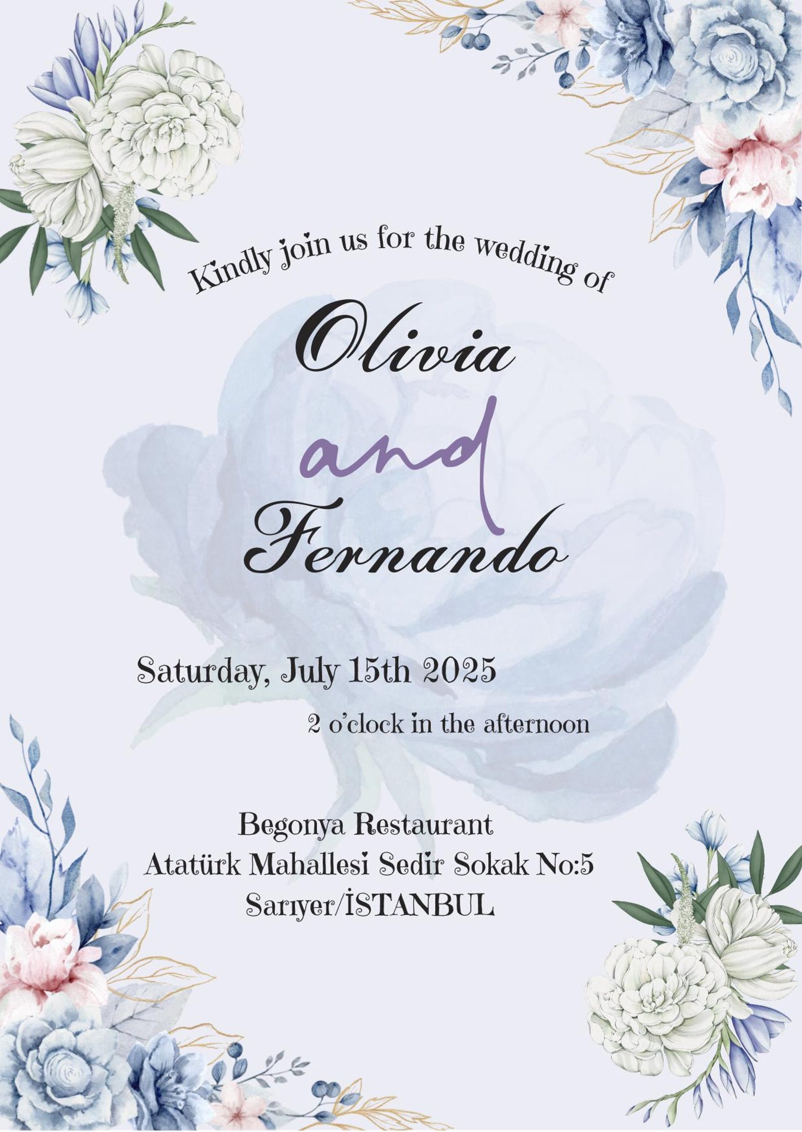 Editable Wedding Invitation - Personalized for You! - Etsy