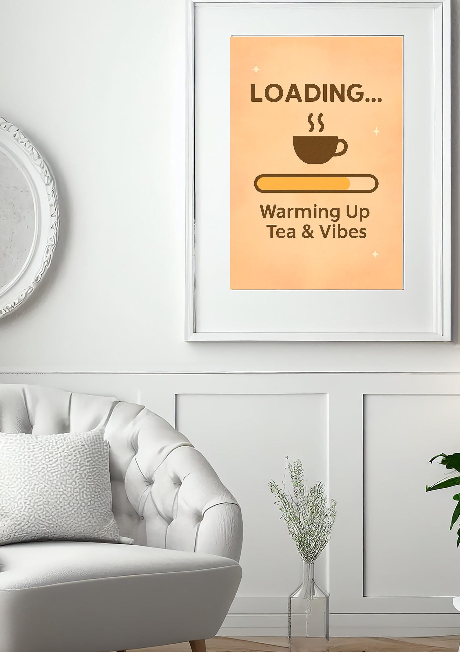 Cozycore Loading Screen – Aesthetic Gamer Print, Tea & Vibes Digital ...