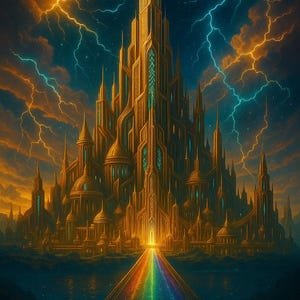 Visit Asgard – Where Thunder Reigns | Norse Myth Fantasy Wall Art ...