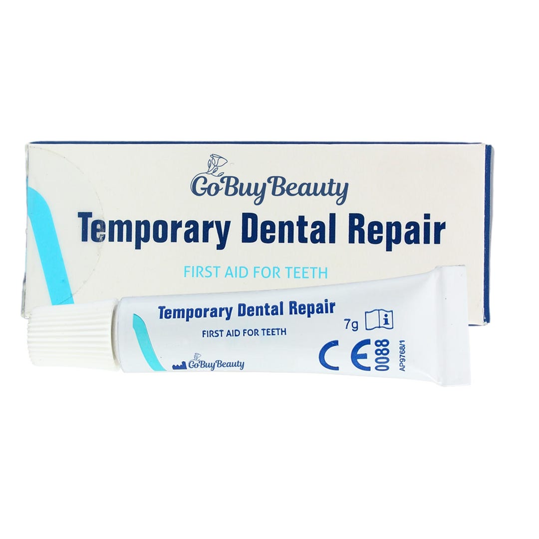 Temporary Crown and Bridge Fixative: Travel-sized Dental Hold (7g Tube ...