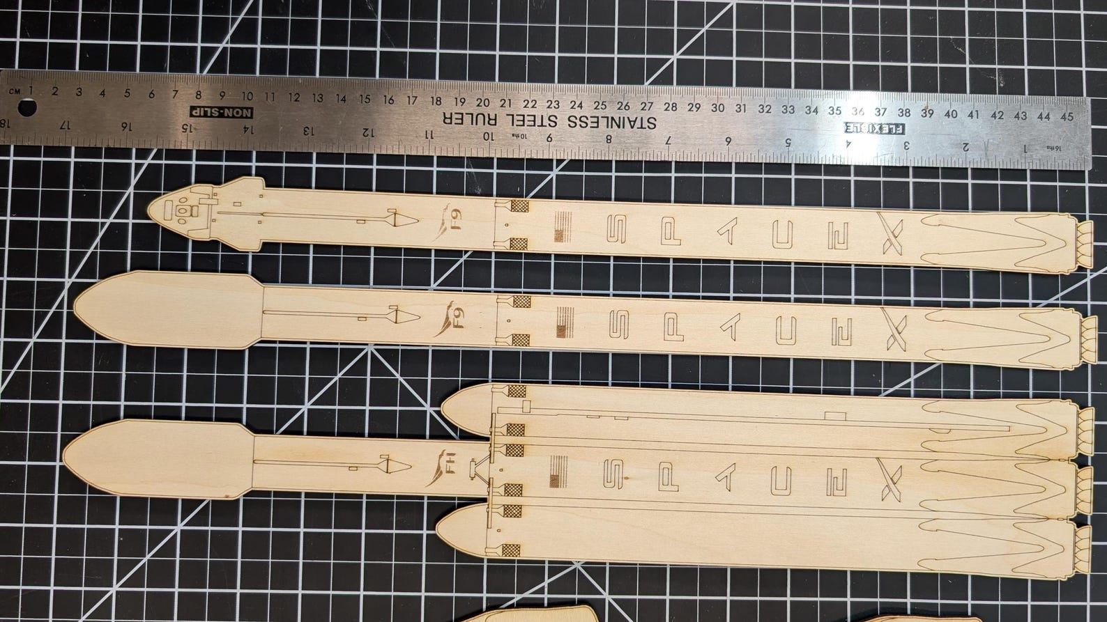 Spacex Falcon 9, Heavy, Dragon Laser Cut Files (SVG) - Etsy