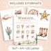 Western Scavenger Hunt Printable Cowgirl Birthday Party Game for Kids ...