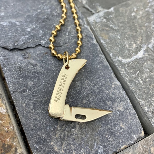 Knife Necklace - Etsy