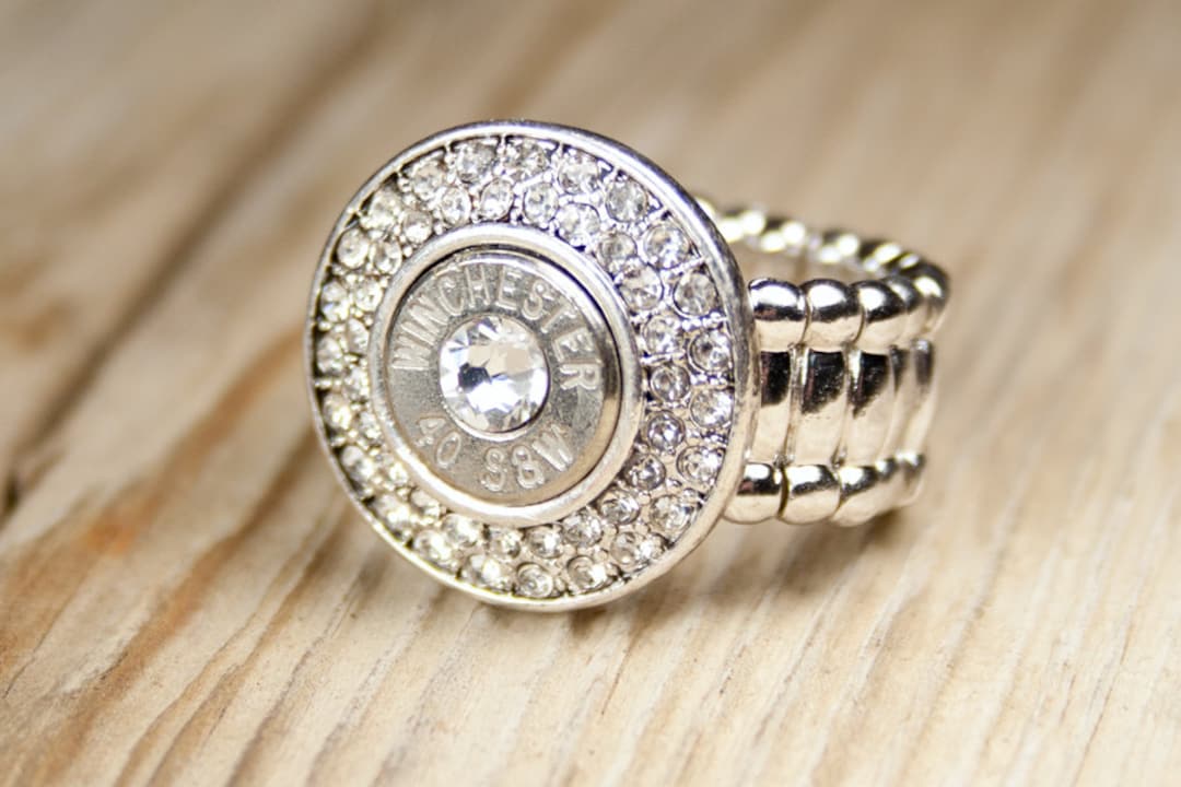 Bullet Ring / Fire & Ice 40 Caliber Bullet Ring Winchester WIN-40-N-FIR ...