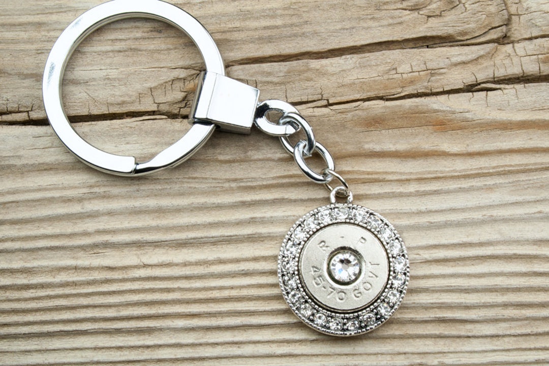 Bullet Keyring / Fire & Ice Bullet Key Ring SL-4570-N-FIKR / Bullet ...