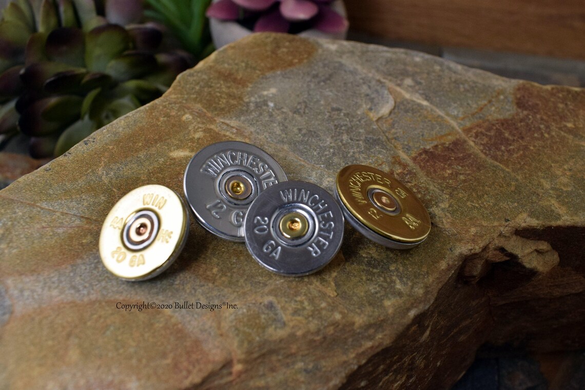 12 Gauge Shotgun Buttons WIN 12 Gauge 20 Gauge Custom - Etsy