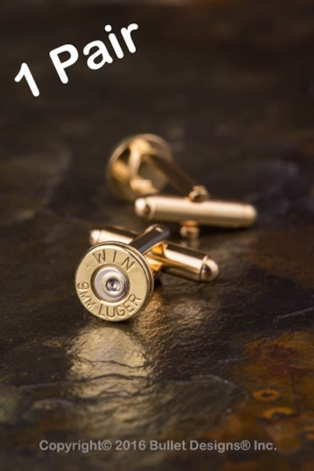 Bullet Cufflinks, Winchester 9mm Brass, Wedding, Groomsmen Gifts - Etsy