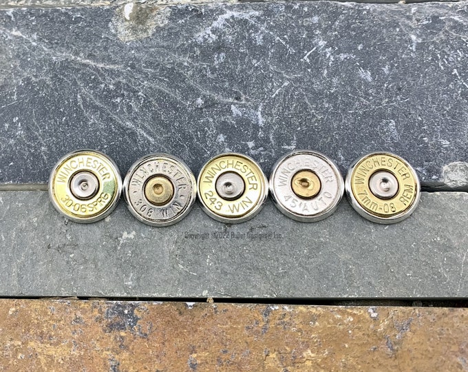 Ammo Tie Tacks Bullet Casing Tie Tacks Pins for Men's Dress 9mm, 45 ...